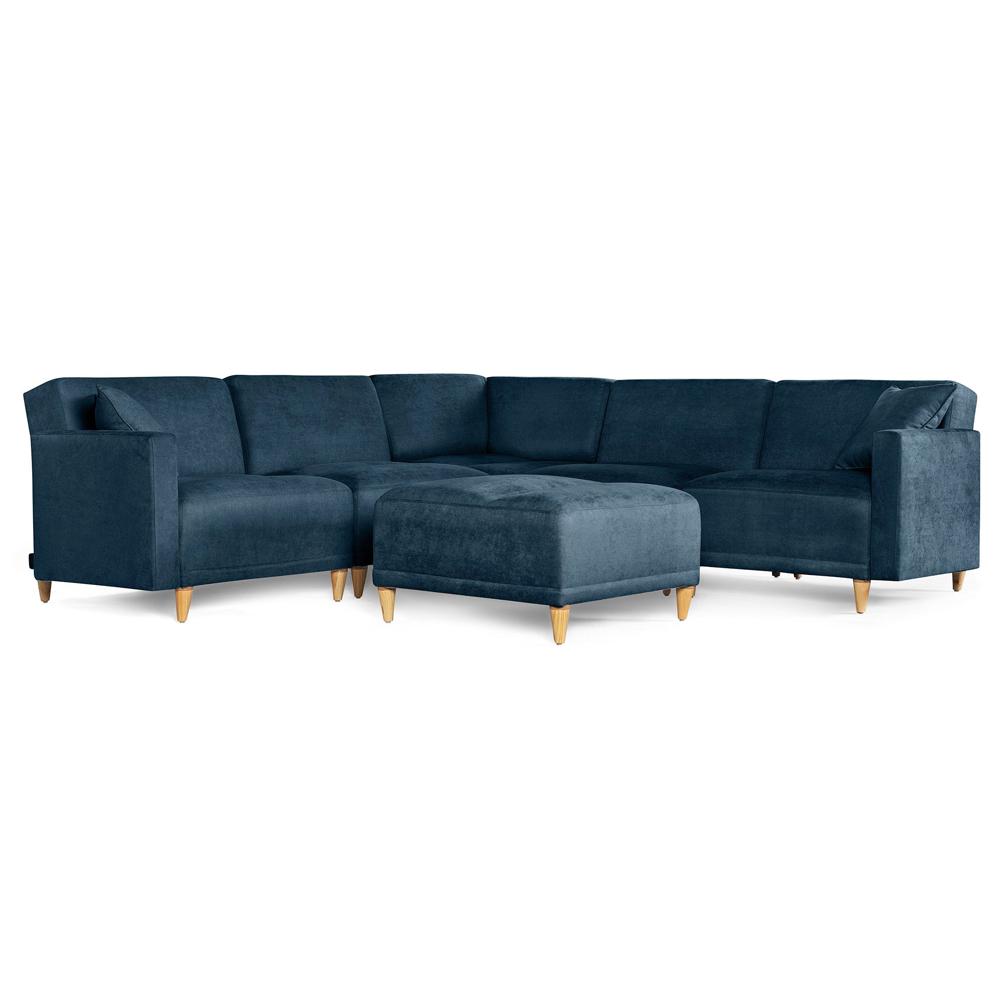 Sala modular Avalon de 6 modulos Color Azul | Makora