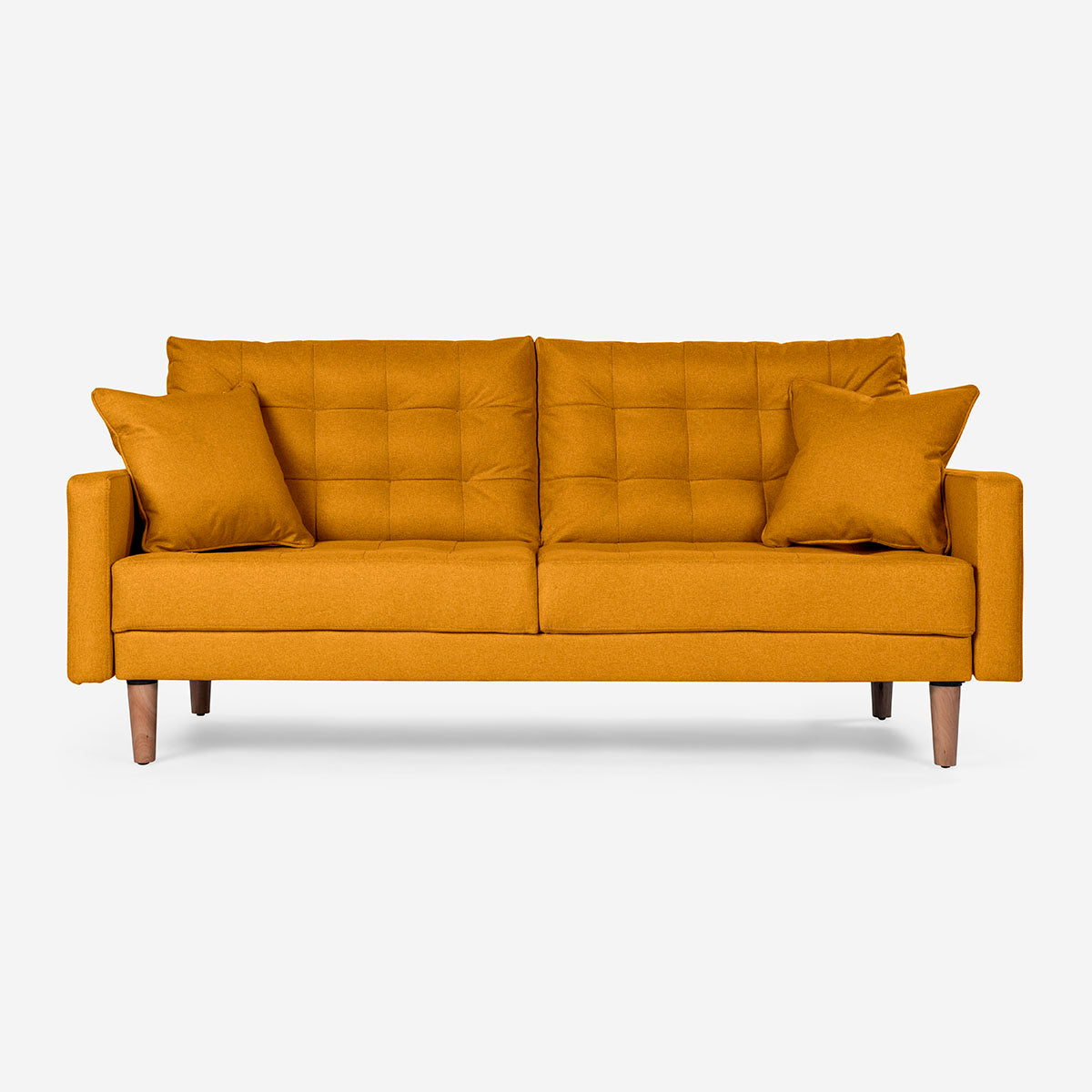 Sofá Cama Encore Mostaza | Makora