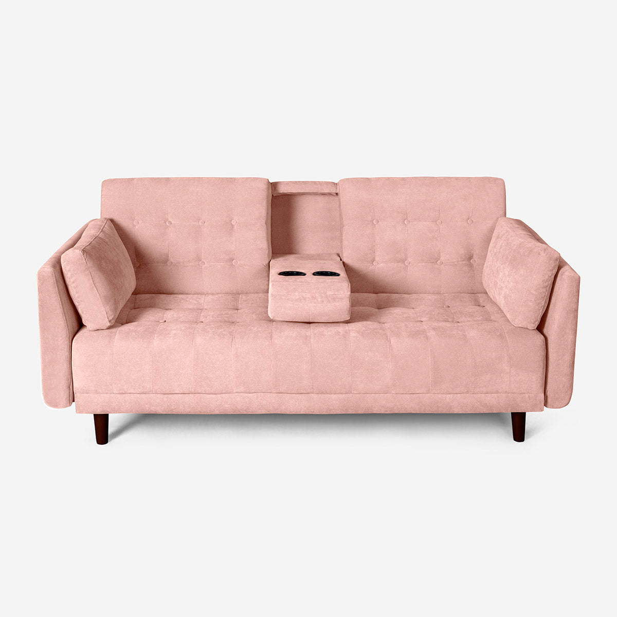Sofá Cama Rocco Palo De Rosa — Makora