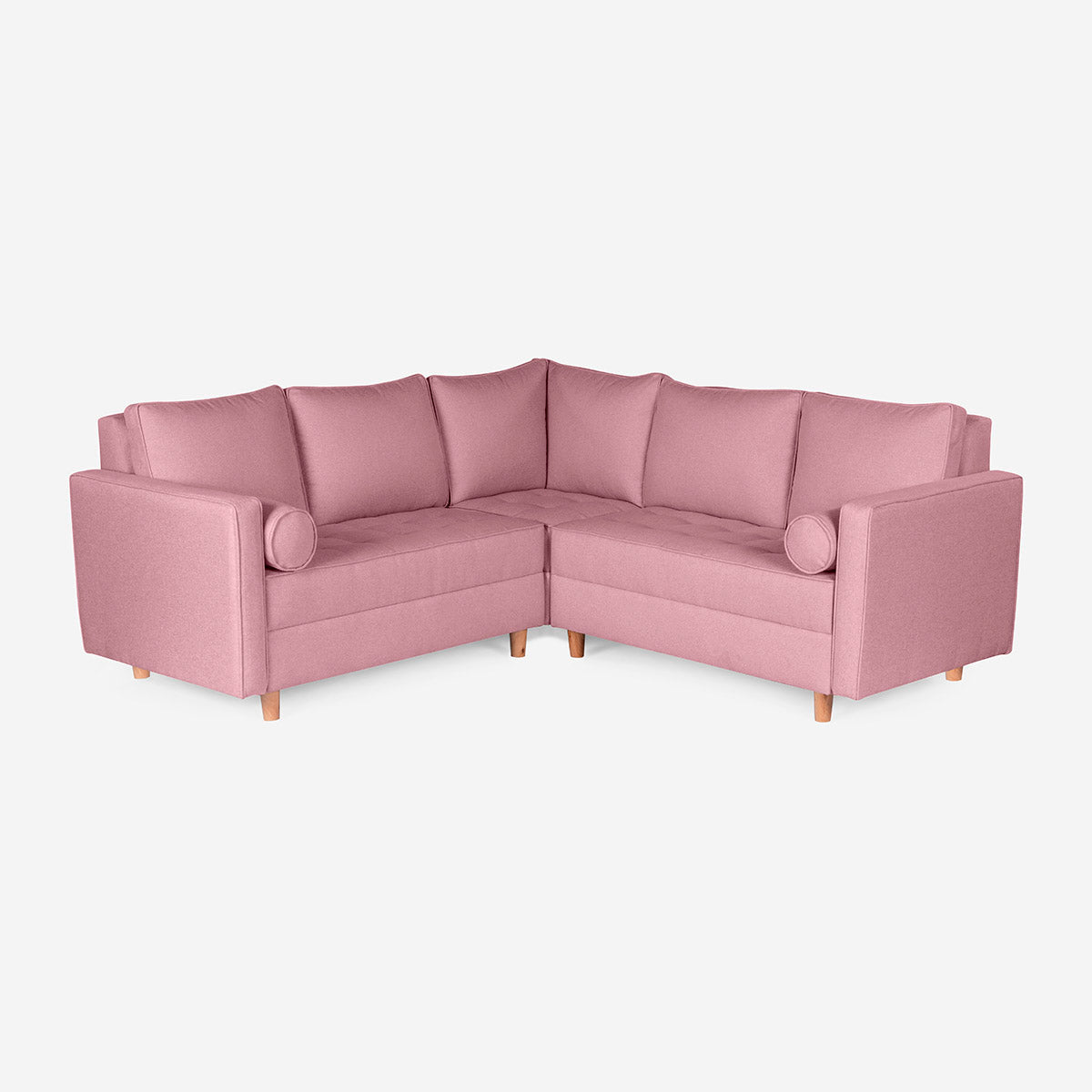 Sala Esquinera Cerati Color Rosa | Makora